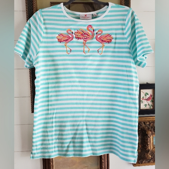 Quacker Factory | Tops | Quacker Factory Tshirt Size M Never Used ...